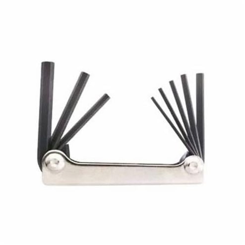 Bondhus® 14534 Key Set, 8 Pieces, T9 to T40 Torx, Foldable Handle, Protanium® High Torque Steel ...