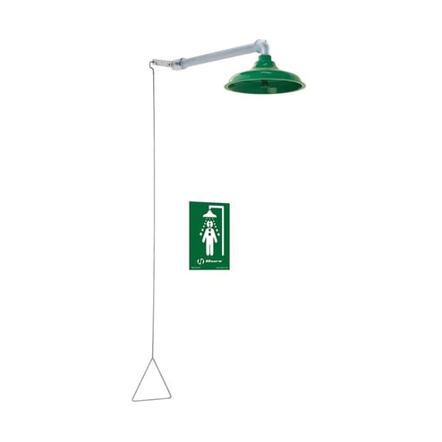 Haws® AXION® 8122HWC Barrier Free MSR Emergency Drench Shower, Wall ...