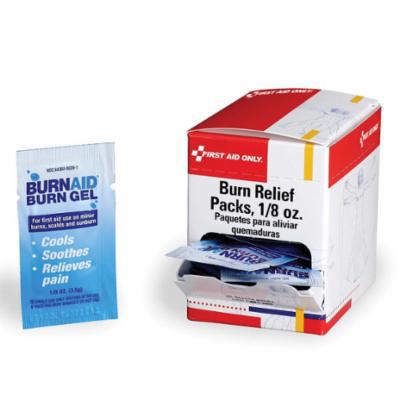 First Aid Only® G469 Burn Gel Packet, Box/Wrapped Pack Packing, Formula ...