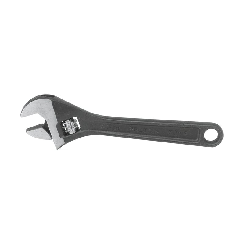 Proto® ProtoBlack™ J708S Non-Insulated Adjustable Wrench, 1-1/8 in ...