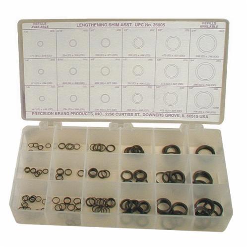 Precision Brand® 26005 Lengthening Shim Kit, 0.005 in THK Min, Spring ...