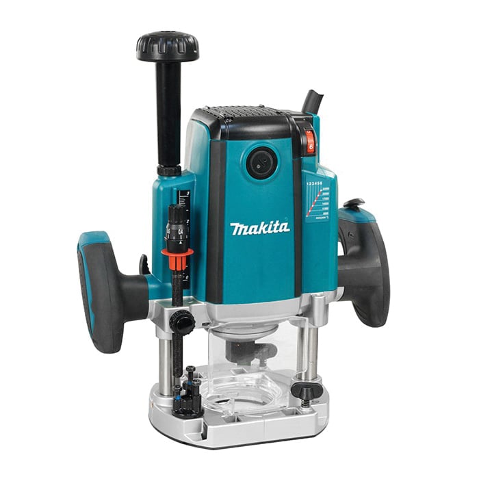 Makita® RP2301FC Plunge Router, Trigger Switch, 1/4 in, 1/2 in Chuck ...