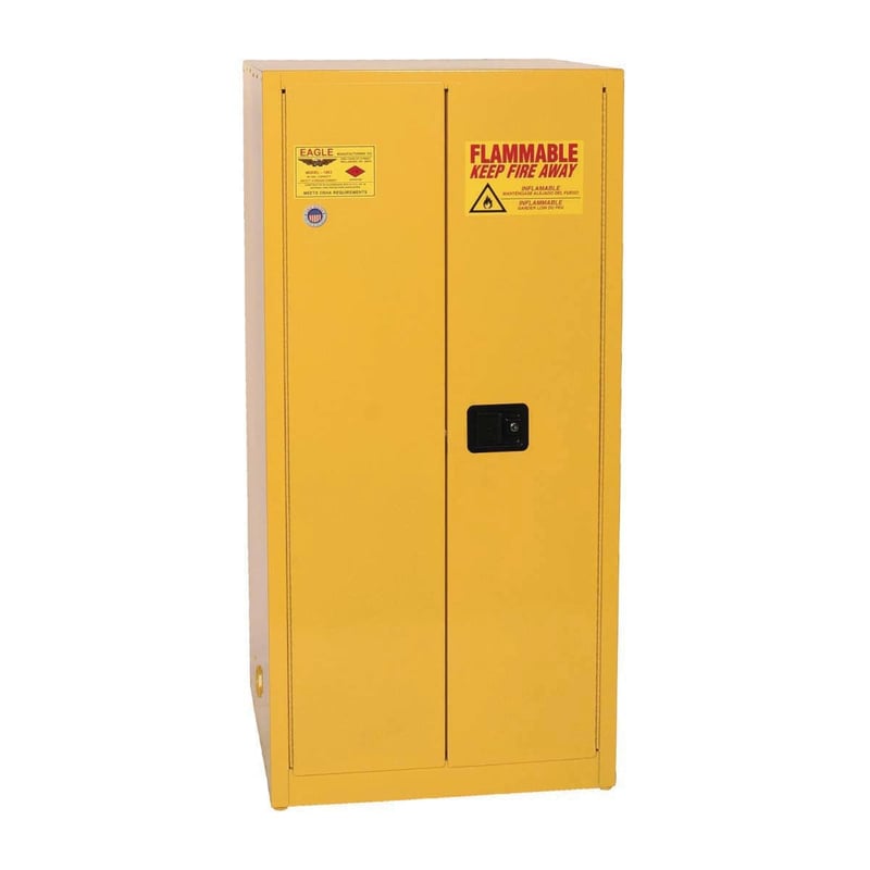 Eagle Manufacturing 1962X Standard Flammable Safety Cabinet, 60 gal ...