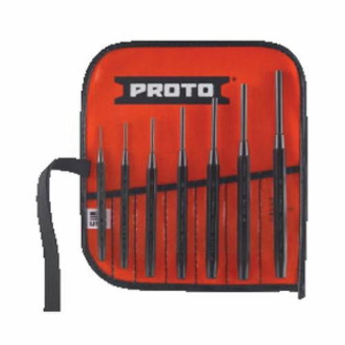 Proto® J47A 2-Piece Design Drive Pin Punch Set, Drive Pin Style, 1/16 ...