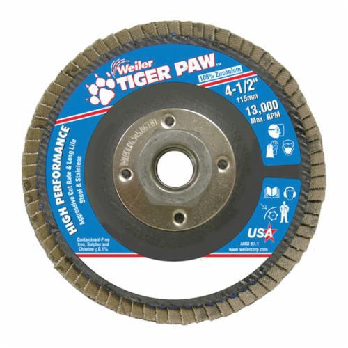 Tiger Paw™ 51126 High Density High Performance Coated Abrasive Flap ...