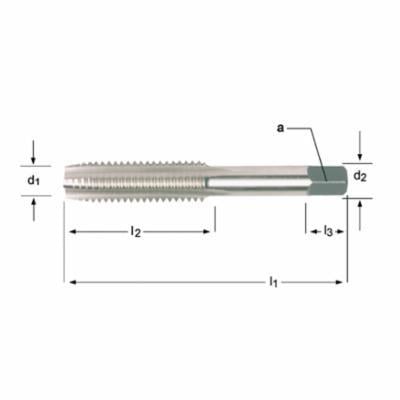 Union Butterfield® 6007324 1528 General Purpose Straight Flute Hand Tap ...