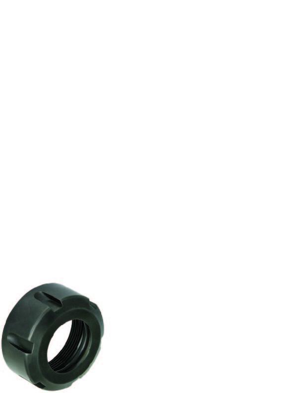 TECHNIKS 41920 High Speed Slotted Collet Nut, For Use With ER20 Collet ...