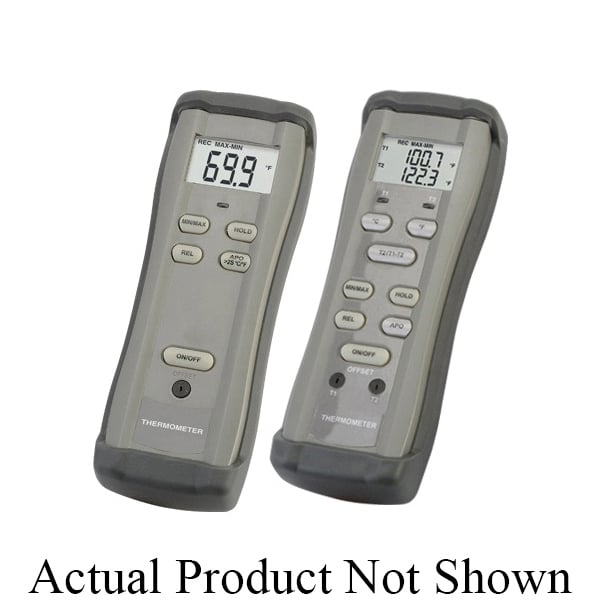 OMEGA® HH11C Handheld Single and Dual Channel Model Thermometer, For ...