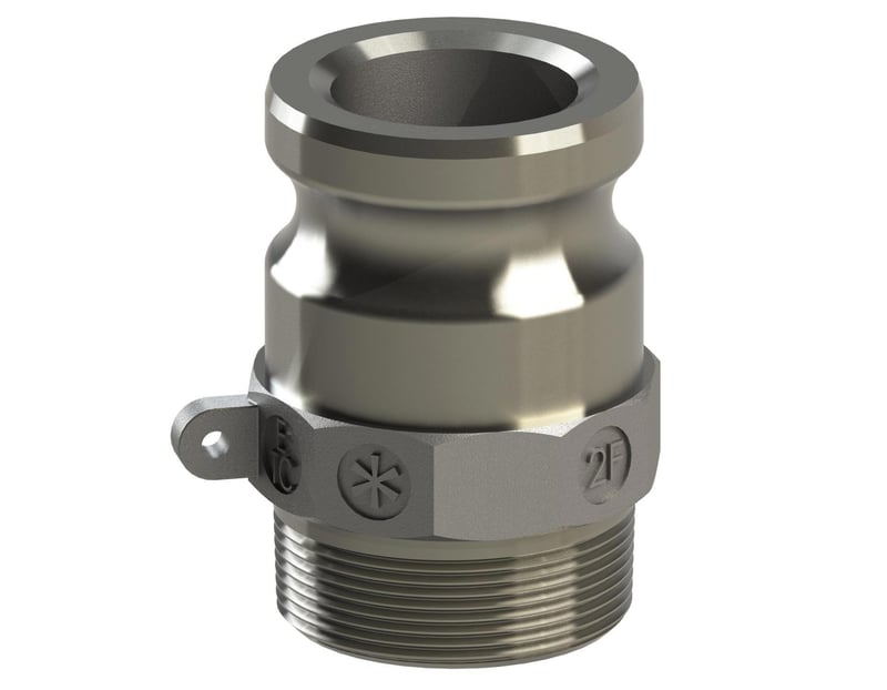 APG EVER-TITE® 315FSS Part F Cam and Groove Coupling, 1-1/2 in Nominal ...