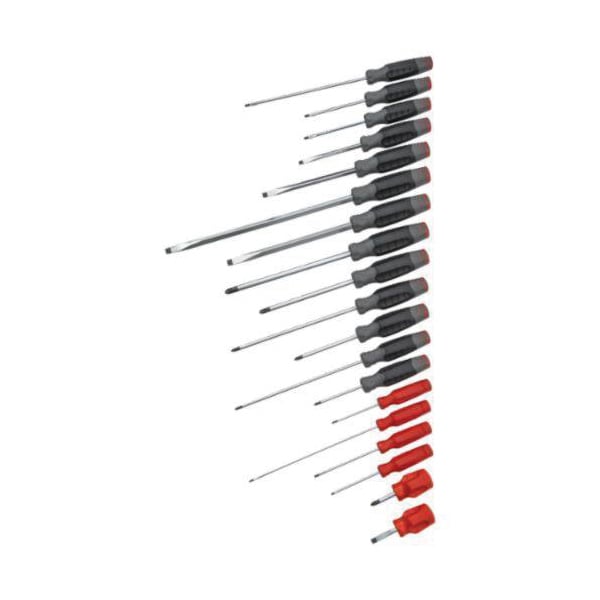Proto® DuraTek™ J1219SC Combination Screwdriver Set, 19 Pieces, ASME ...