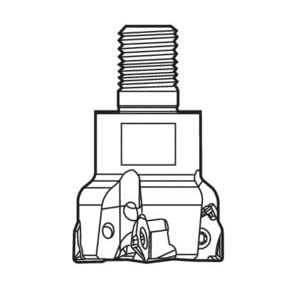 Seco 02678957 Square 6™ Double Sided Insert Indexable Shoulder Mill ...