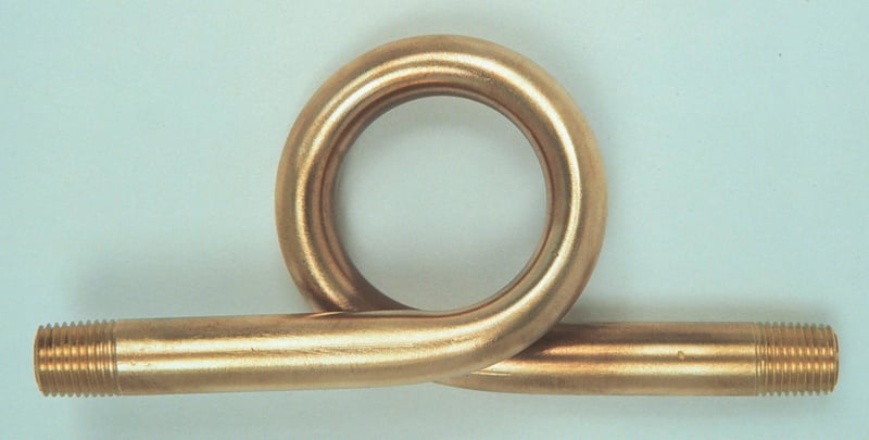 Apollo™ 2740101 27-400 Steam Gauge Siphon, Brass, 250 psig Saturated ...