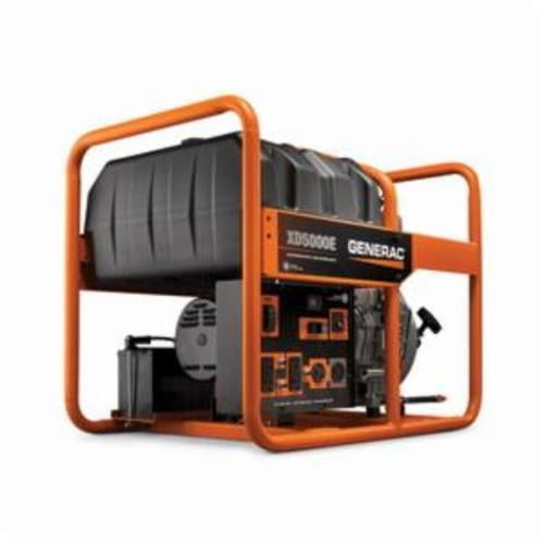 Generac® 6864 XD5000E Portable Generator, 120/240 VAC, 41.7 A, 5500 W ...