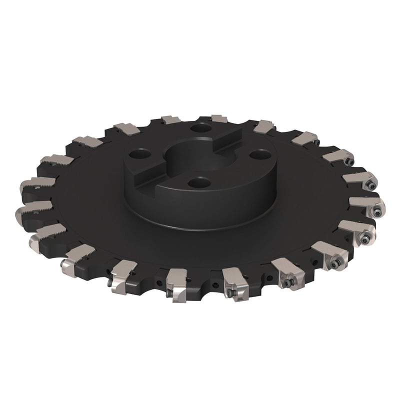 Seco 02993967 335.25 Disc Milling Cutter With Internal Coolant, ANSI ...