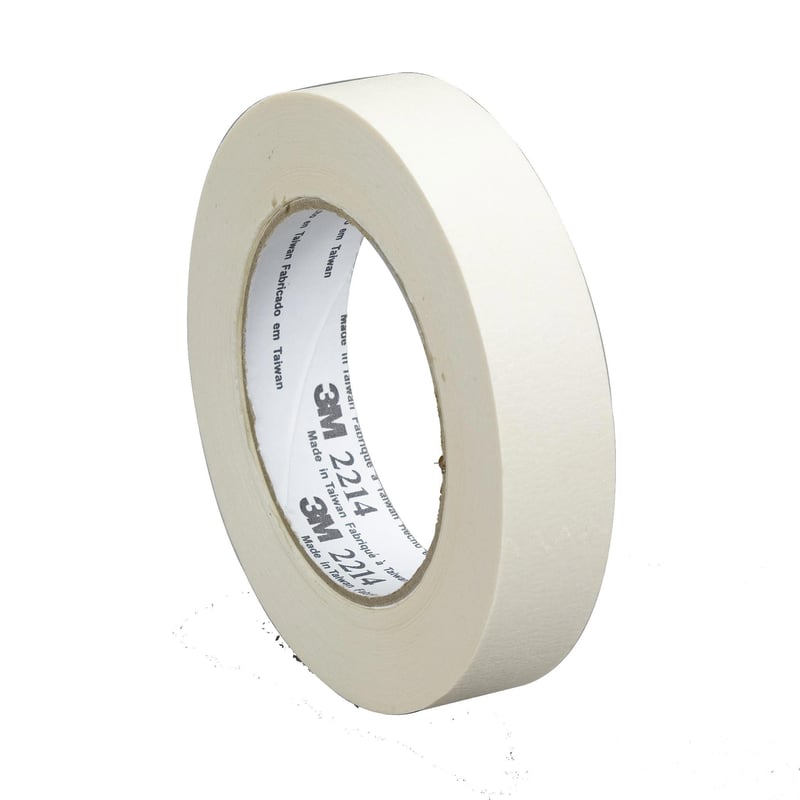 3M™ 7100245636 Paper Masking Tape, 11.929 in L x 9.25 in W, Crepe Paper ...