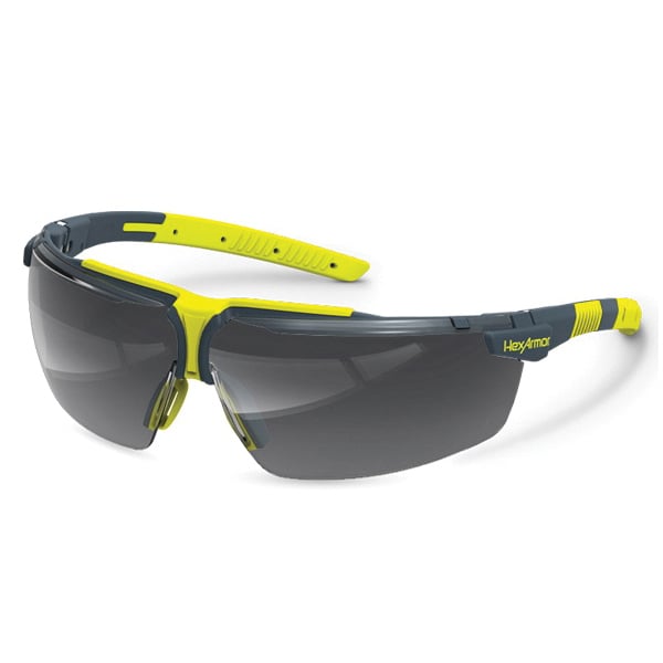 HexArmor® 11-19010-08 VS300 Safety Eyewear, TruShield®, Variomatic Dark ...