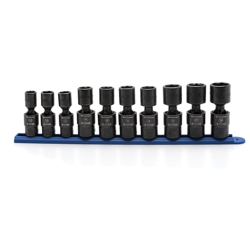 GEARWRENCH® X-Core™ 84979 Pinless Standard Length Universal Socket Set ...