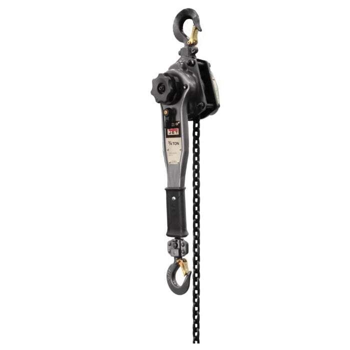 JET® JT9-287301 JLP-A Lever Hoist, 3/4 ton Load, 10 ft H Lifting, 31 lb ...