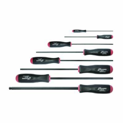 Bondhus® 10733 Ball End Long Length Screwdriver Set, 8 Pieces, Steel ...