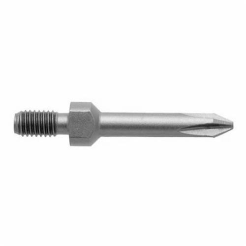 Apex® 502X Screwdriver Bit, #2 Phillips® Point, 1-1/2 in OAL, Steel ...