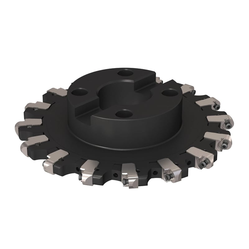 Seco 02993829 335.25 Disc Milling Cutter With Internal Coolant, ANSI ...