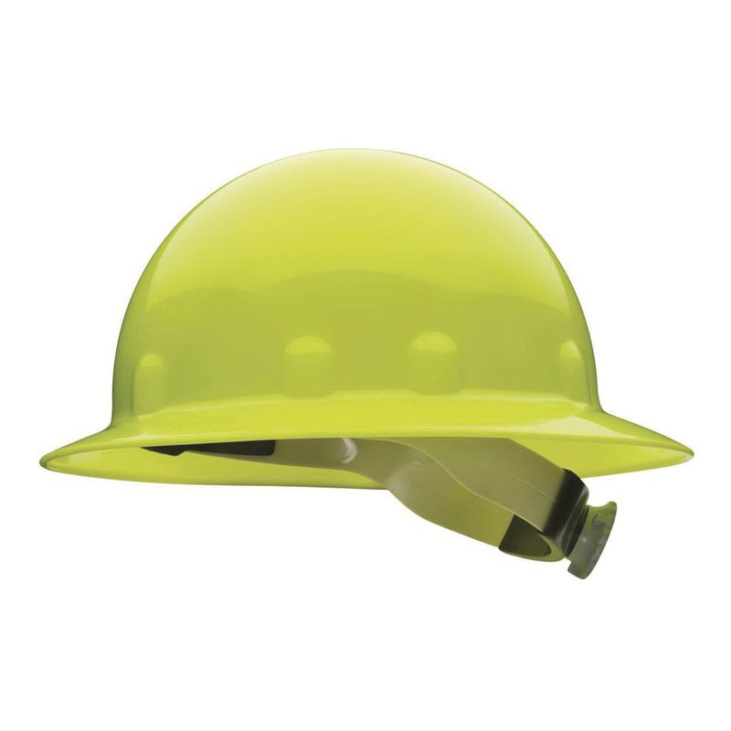 Fibre-Metal® by Honeywell E1RW44A000 Full Brim Hard Hat, Thermoplastic ...