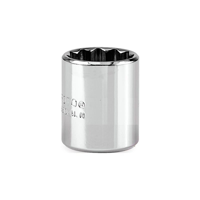 Proto® TorquePlus™ J5225M Standard Length Socket, Metric, 3/8 in Square ...