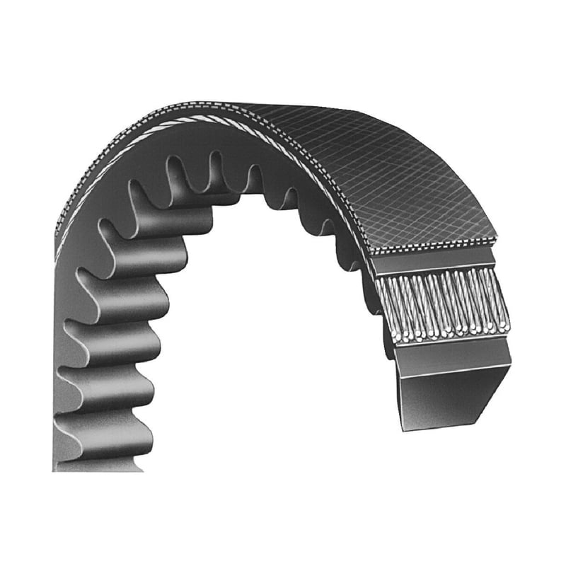 Bando Power King® BX100 Classical Cogged V-Belt, BX Section, 0.66 in W ...