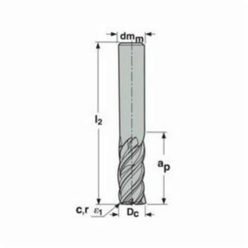 Seco JABRO® Solid2 02881698 Solid2 JS554 High Performance Single End ...