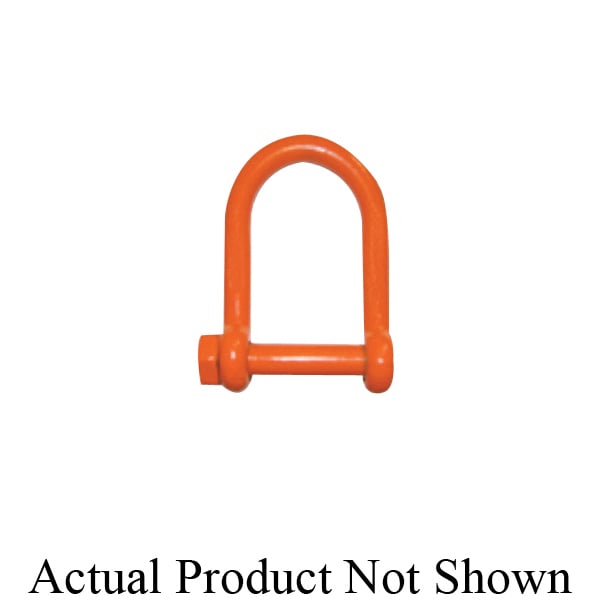 CM® M7157P Long Reach Shackle, 34000 lb Load, 1-1/2 in, 1-1/2 in Screw ...