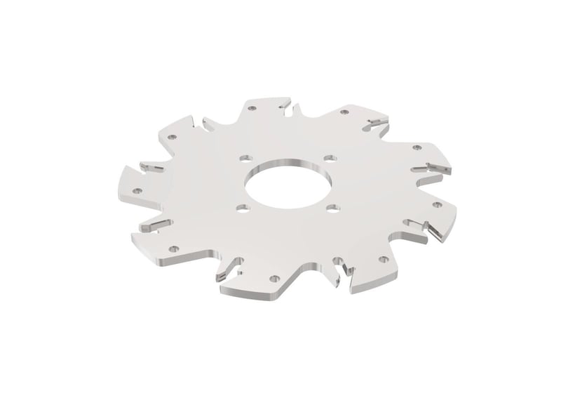 Seco 75027327 R335.10 Slotting Cutter, 150.1 Insert, 4.92 in Dia ...