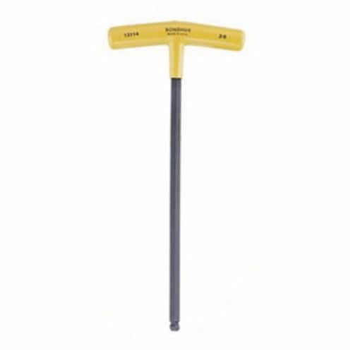 Bondhus® 13168 Ball End Hex Key, Ergonomic Grip/T-Handle Handle ...
