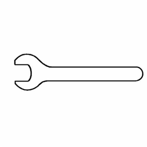 Dynabrade® 50679 Open End Pad Wrench, For Use With DynaLocke™ 10520 ...
