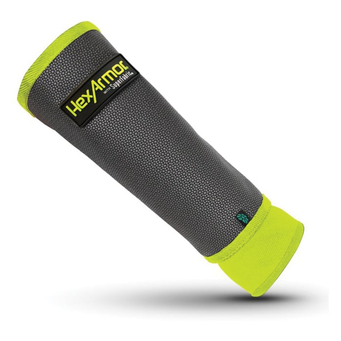 HexArmor® AG10009S-M (8) AG10009S Cut-Resistant Arm Guard, M/SZ 8, 9 in L x 5 mil THK ...