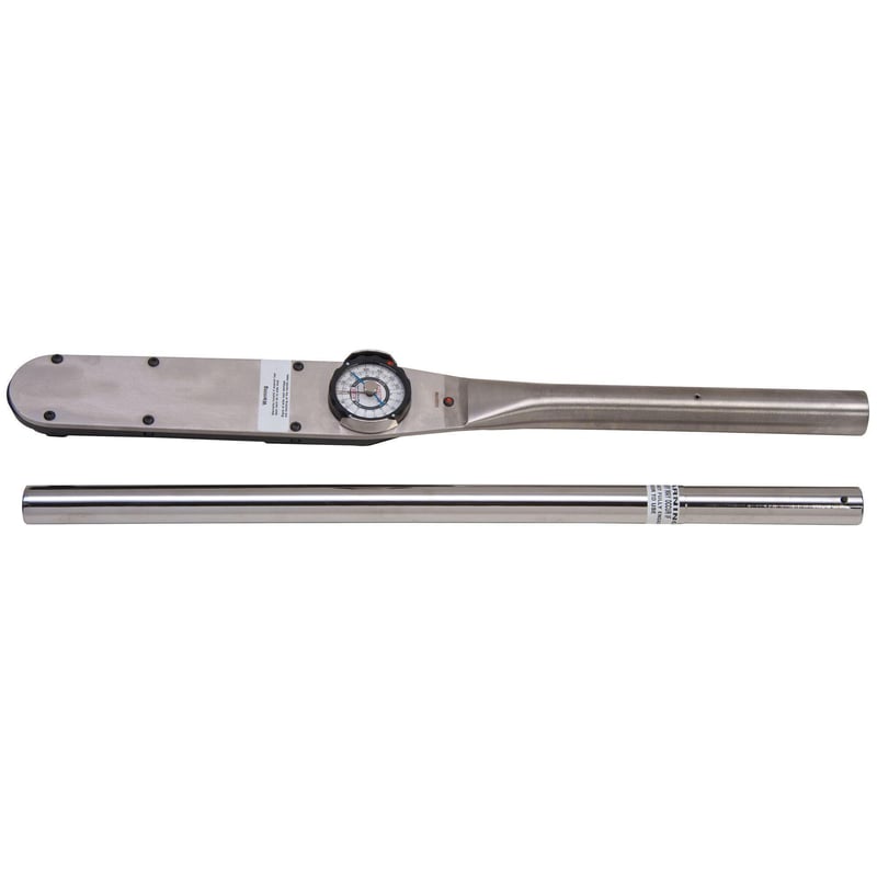 Proto® J6133F Dual Scale Dial Torque Wrench, 3/4 in Drive, 120 to 600 ...