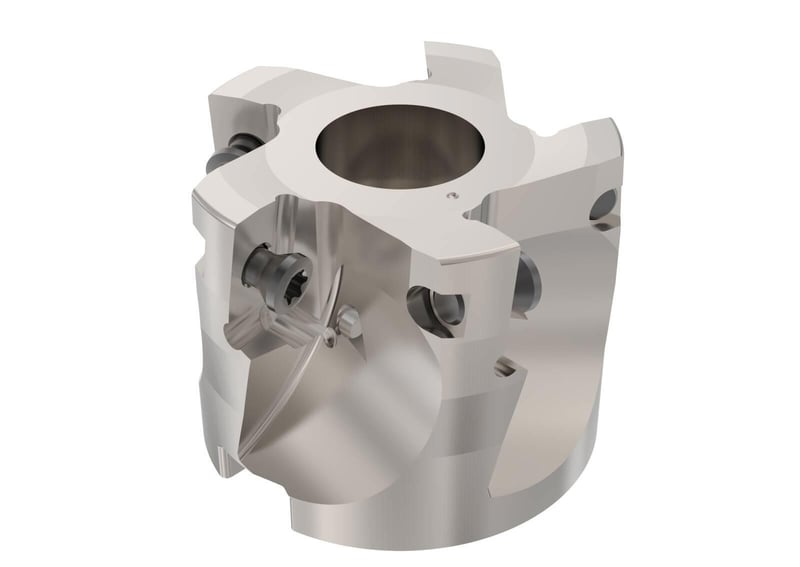 Seco 02691824 R220.69 Indexable Square-Shoulder Face Mill, 1.969 in Dia ...