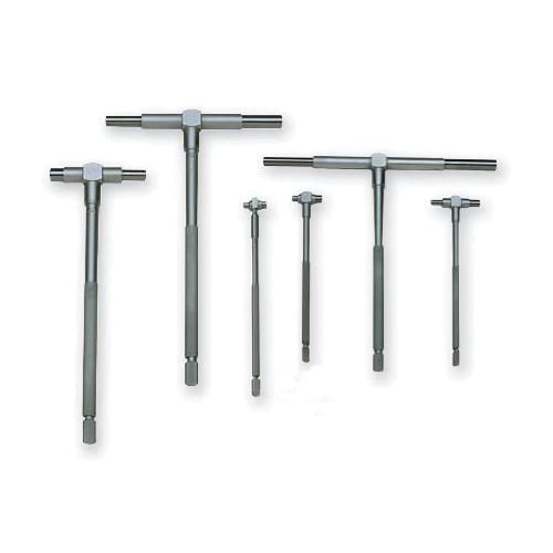SPI® 14-125-9 Telescoping Hole Gage Set, Satin Polished Chrome, 5/16 to ...