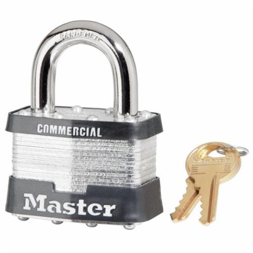 Master Lock® 5KA-A473 Commercial Grade Non-Rekeyable Safety Padlock ...