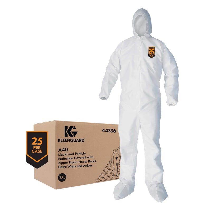 KleenGuard™ 44336 A40 Liquid Particle Protection Disposable Coverall ...