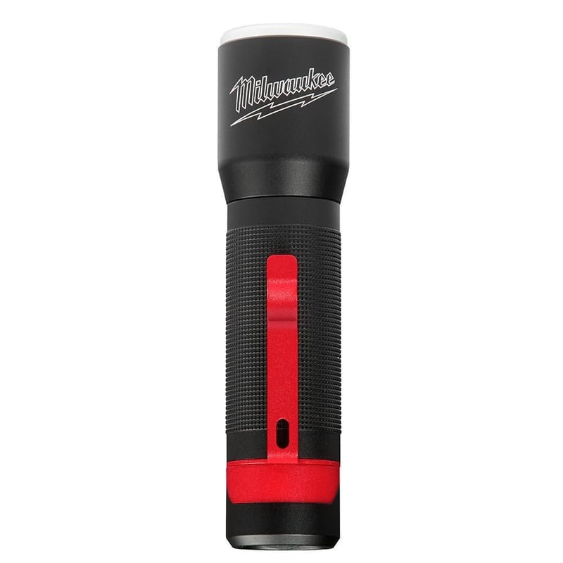 Milwaukee® 2107 Cordless Focusing Flashlight, LED Bulb, Aluminum ...
